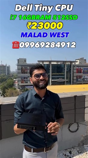 Dell tiny cpu i7 6th Generation 16GB RAM 512SSD Malad📍 Laptop, Laptops, New laptop, Open box laptop, boxpack laptop, Second hand Laptop, Used Laptop, Old Laptop, Refurbished Laptop, Imported Laptop, Apple Laptop, computer Mumbai, Second hand Computer, Old computer, Used Computer, Refurbished Computer, Imported computer HP laptop HP pavilion laptop HP Elitebook laptop hp spectre x360 hp envy x360 hp probook laptop hp OMEN gaming laptops Dell Laptop dell Inspiron laptop dell Alienware laptop dell