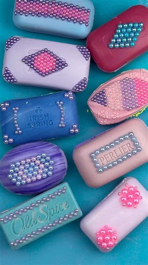 Alla ASMR on Instagram: "ASMR soap with starch"