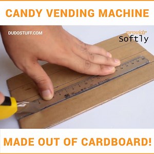 How to make a Candy Vending Machine using Cardboard By: Providr Via: dudostuff.com Full tutorial: http://dudostuff.com/candy-vending-machine/ | Tran Media - Curiosity