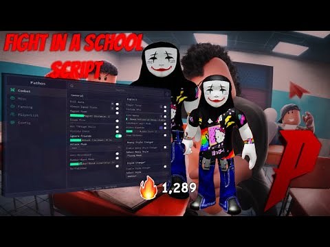 Using THIS Fight In A School Script Made Me A GOD | Kill Aura, Stylechanger & More!