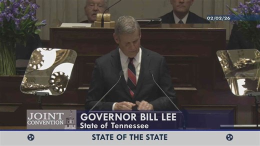 Gov. Bill Lee announces Tennessee Quantum Initiative, talks nuclear energy at State of the State 2026