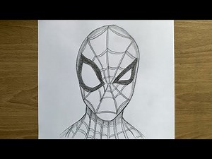 How to Draw Spiderman step-by-step || Easy Spiderman Drawing for Beginners