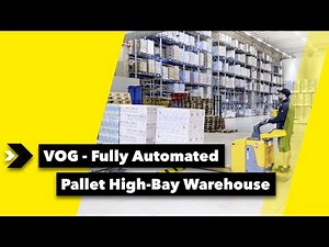 Fully Automated Pallet High-Bay Warehouse and Intelligent Software Solution