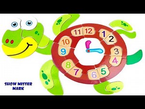 Learn 1 to 12 Numbers with Turtle for Kids Counting for Children