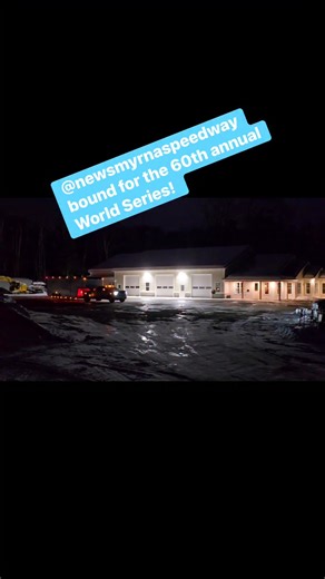 New Smyrna bound. Leaving the ❄️ behind. Let’s go racing. 💪 #NewSmyrnaSpeedway @SafetyProductsInc | Cole Robie Racing