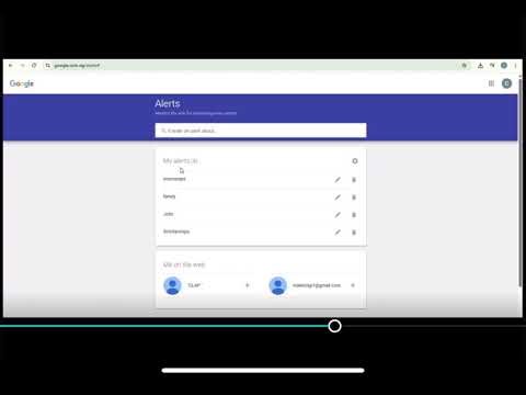 How to setup and use Google Alerts - Quick Guide #howto #google #cat #ai