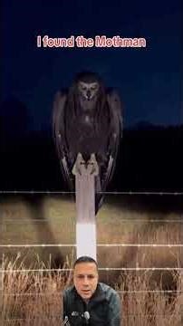 A night clip shows a huge something perched on a fence post, staring i