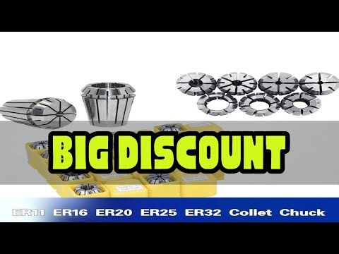 ER11 ER16 ER20 ER25 Collet Chuck Set 1-16mm Spring Collet For CNC Machining Center Engraving Machin