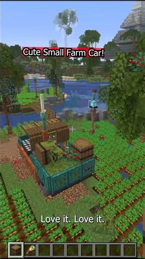 Pearl Knows How To Build Cars and Trees in Minecraft