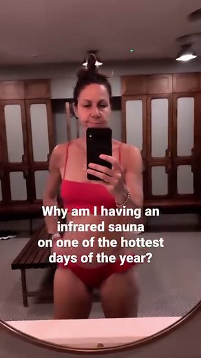98K views · 94 reactions | I love to take an infrared sauna, even on...