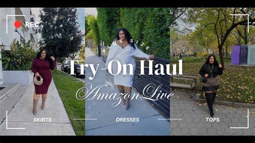 Watch WINTER TRY ON HAUL on Amazon Live