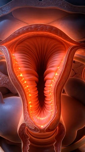 The Miracle of Conception 🌸✨ | How the Female Reproductive System Orchestrates New Life 🧬💫#shorts