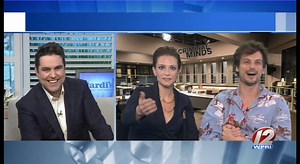 Thanks AJ Cook & matthew gray gubler (as official as it gets)! for this fun moment today. I'm always happy to chat about my hair 😂 (& yes, this is what I look like!). Don't miss the 15th and FINAL Season Premiere of Criminal Minds TONIGHT at 8pm on WPRI 12 / CBS. Catch their full interview from The Rhode Show today here: https://www.wpri.com/rhode-show/criminal-minds-returns-for-its-final-season/ | Brendan Kirby - WPRI