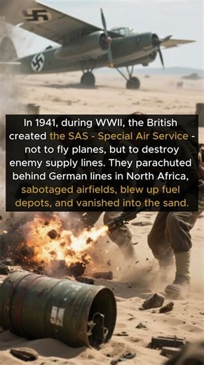 SAS Origins: Britain’s Covert Strike Force in WWII #SAS #WWIIHistory #SpecialForces #shortslifestyle