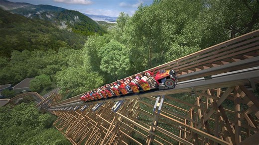 'World's Fastest' Wooden Coaster to Debut at Dollywood