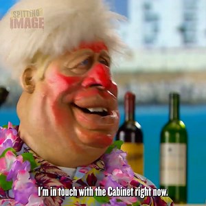 871K views · 10K reactions | Boris is having the time of his life holidaying in Spain. | Spitting Image | Facebook
