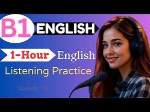 B1 English Practice: Listening + Speaking | Learn English Step by Step