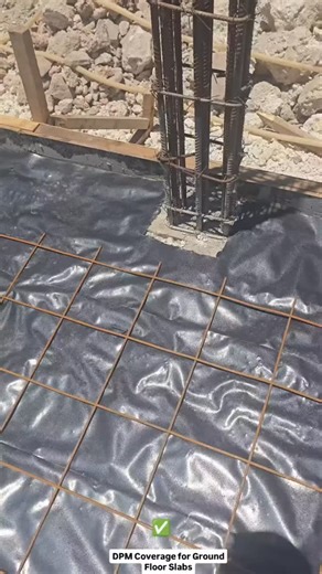 2.1K views · 23 reactions | Coverage for Damp Proof Membrane (DPM)...