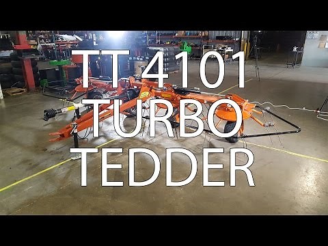 Pequea TT4101 4 rotor tedder features