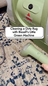 4.1K views | Watch as we test out Bissell's Little Green machine on a dirty rug that has seen better days. This clever cleaning tool continues to clean tough stains and removes dirt from many surfaces. Tap the link in our bio to see all that Bissell's Little Green can do around the home. #thespruce #cleanhome #cleaning #howto #cleaninghacks #thespruceapproved | The Spruce | Facebook