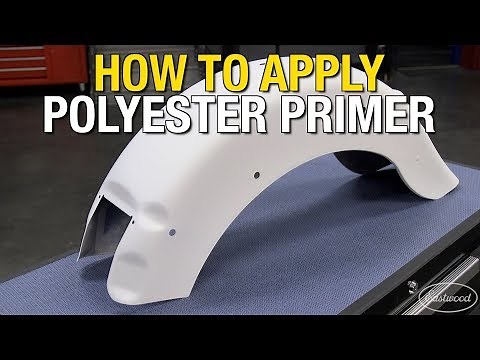 How to Apply 2K AeroSpray Polyester Primer & Epoxy Primer on a Motorcycle Fender - Eastwood