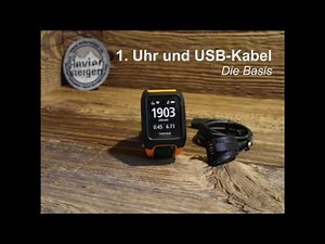 TomTom Sports Adventurer GPS-Uhr Grundeinstellungen – Setup