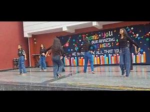 Dance performance by class 11 on teacher's day