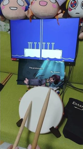 Prototype x Ms. Gracie Ending 1 - Poppy Playtime - Bits & Bops with Drums 🥁