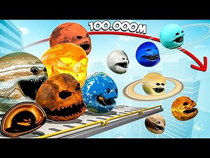 КТО ДАЛЬШЕ ПРЫГНЕТ? ПЛАНЕТЫ ПРОСНУЛИСЬ В ГАРРИС МОД! THE MOON WOKE UP В Garry`s Mod