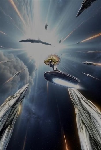 #SpaceAdventure #SpaceSurfing #CinematicAnime #GalacticChase