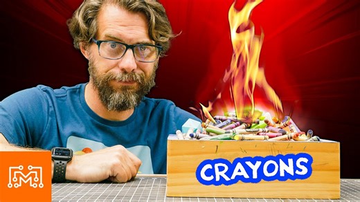 I have to do something with all of these crayons!