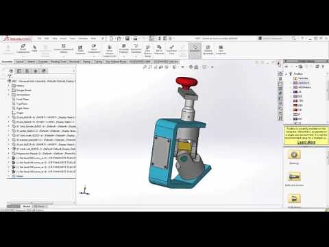 SOLIDWORKS - Creating a Shared Toolbox