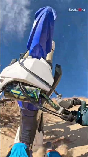 Motorcycle Fail: Traction Disaster on Sandy Hill Climb || WooGlobe