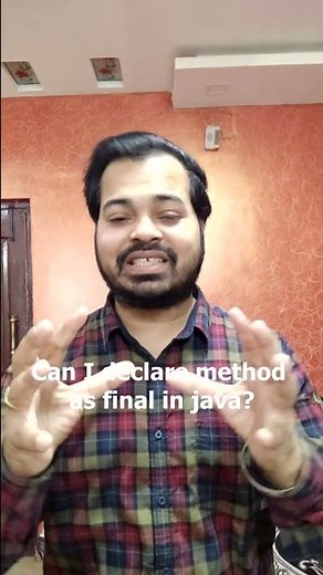 Java: Method As The Final Declaration | Interview preparation by SoftwaretestingbyMKT | Core Java