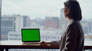 Lady Secretary Typing Mockup Laptop Button Stock Footage Video (100% Royalty-free) 3808050663 | Shutterstock