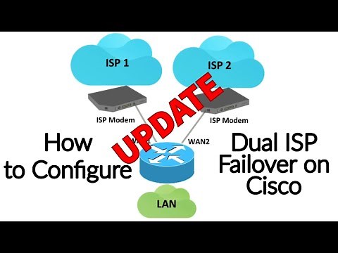 Part 2 (Update): How To Configure Dual ISP Failover on a Cisco Router With a Dynamic IP Address