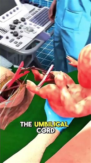 C section Procedure 3d animation