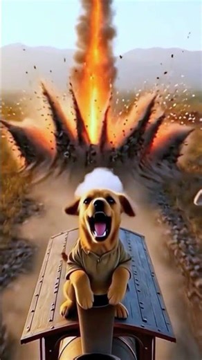 THE PUPPY HAVE TIME MACHINE😧😧 #animation #shortvideo