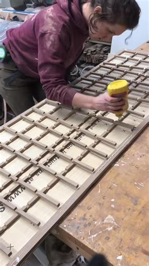 #woodworkingprojects #workbench #foryou #woodworking #torsionbox #fyp | The Badger Woodworks