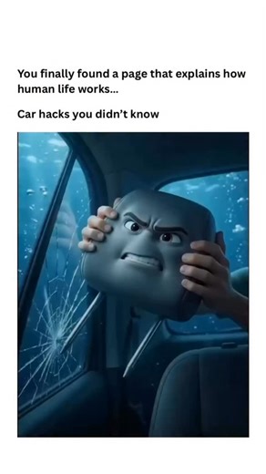 If a car goes underwater, the metal prongs on a headrest can be used as a tool because they’re strong enough to apply focused pressure to a side window. Car side windows are designed to shatter more easily than the windshield, which is laminated and much harder to break. Using leverage instead of blunt force makes it more effective in emergencies. This works because pressure changes and panic can make it hard to use raw strength. The headrest turns a common object into a mechanical advantage, in