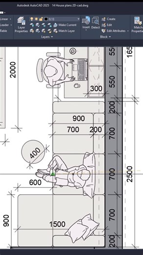Loom drawings on Instagram: "Save hours and boost your AutoCAD workflow with ready-to-use DWG house plans. 🏠 14 House Plans – 2D CAD 💾 What’s inside: ✔️ 14 detailed residential floor plans ✔️ DWG format (AutoCAD 2013+) ✔️ Clean and ready to use 🎯 Perfect for: – Interior floor plans – Apartment layout design – Client presentations 📥 Download now: Link in bio https://loomdrawings.gumroad.com/l/hfxnox 📢 If you face any issue with downloading, please send me a direct message #cadblocks #housepl