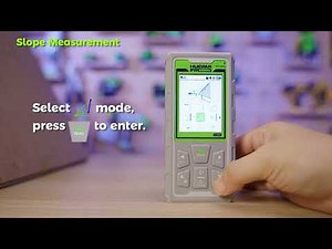 How to Use Section & Slope Measurement with Huepar Pro SW-150GQ Laser Measure