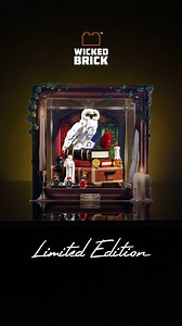 Transform your Collectors' Edition LEGO Harry Potter: Philosopher's Stone set into a true collectible with our exclusive Limited Edition display case! 🪄 This enchanting display features stunning translucent, stained-glass-inspired background artwork, a beautifully crafted front panel frame, and premium dust-proof acrylic, making it the perfect showcase for Hedwig and friends. Launching on January 21st with only 150 units available, be sure to sign up for launch day notifications so you don’t mi