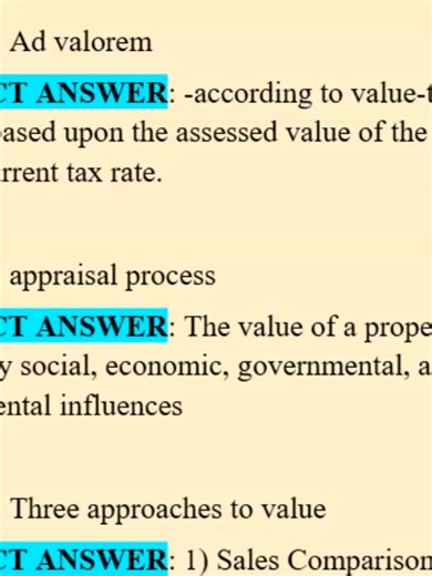 🔹 Principles of Real Estate 2 – Key Topics Real Estate Finance Mortgage types: fixed-rate, adjustable-rate Loan-to-value ratio, interest rates, points Financing methods: conventional, FHA, VA Property Ownership & Law Types of ownership: joint tenancy, tenancy in common, sole ownership Deeds, titles, liens, easements Encumbrances and legal restrictions Contracts & Agency Listing agreements, purchase agreements, leases Agency relationships: fiduciary duties, disclosure requirements Contract eleme