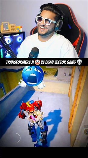 Transformers Ji 🤡vs BGMI Vector Gang 💀 #ytshorts #bgmi #gaming #bgmishorts #bgmiindia #vector