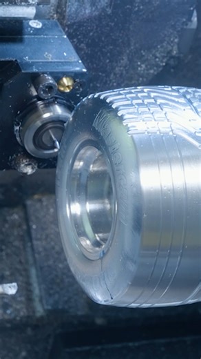 3.4K views · 49 reactions | Check out this incredible mini F1 wheel! We started with a single piece of aluminum, split it in half, and used a DN Solutions America Lynx 2100 LSY twin spindle machine to hollow it out with ISCAR LTD. The end result? A stunning, hollow single-piece part. Want to see it up close? Visit Mastercam booth 133222 in the East Hall at International Manufacturing Technology Show 2024! - #Mastercam2025 #Mastercam #IMTSChicago #IMTS2024 | Mastercam | Facebook