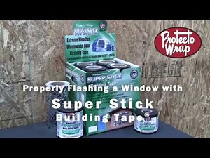 Super Stick and Sill Pan Installation