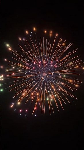 Most Satisfying Firework Burst in the Sky 🎇 Color Show in 9 Seconds! #shorts