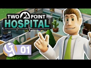 😷 Back To Basics! (FULL RELEASE) | Let's Play Two Point Hospital Ep. 01