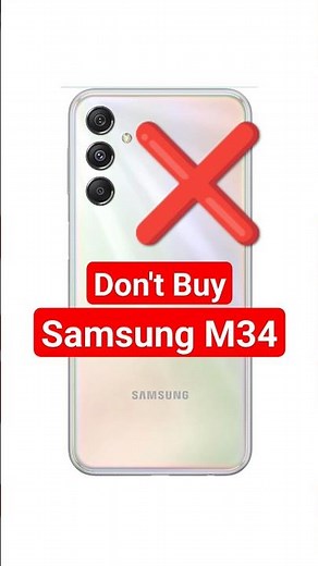Don't Buy Samsung M34 : 4 Big Problems ❌